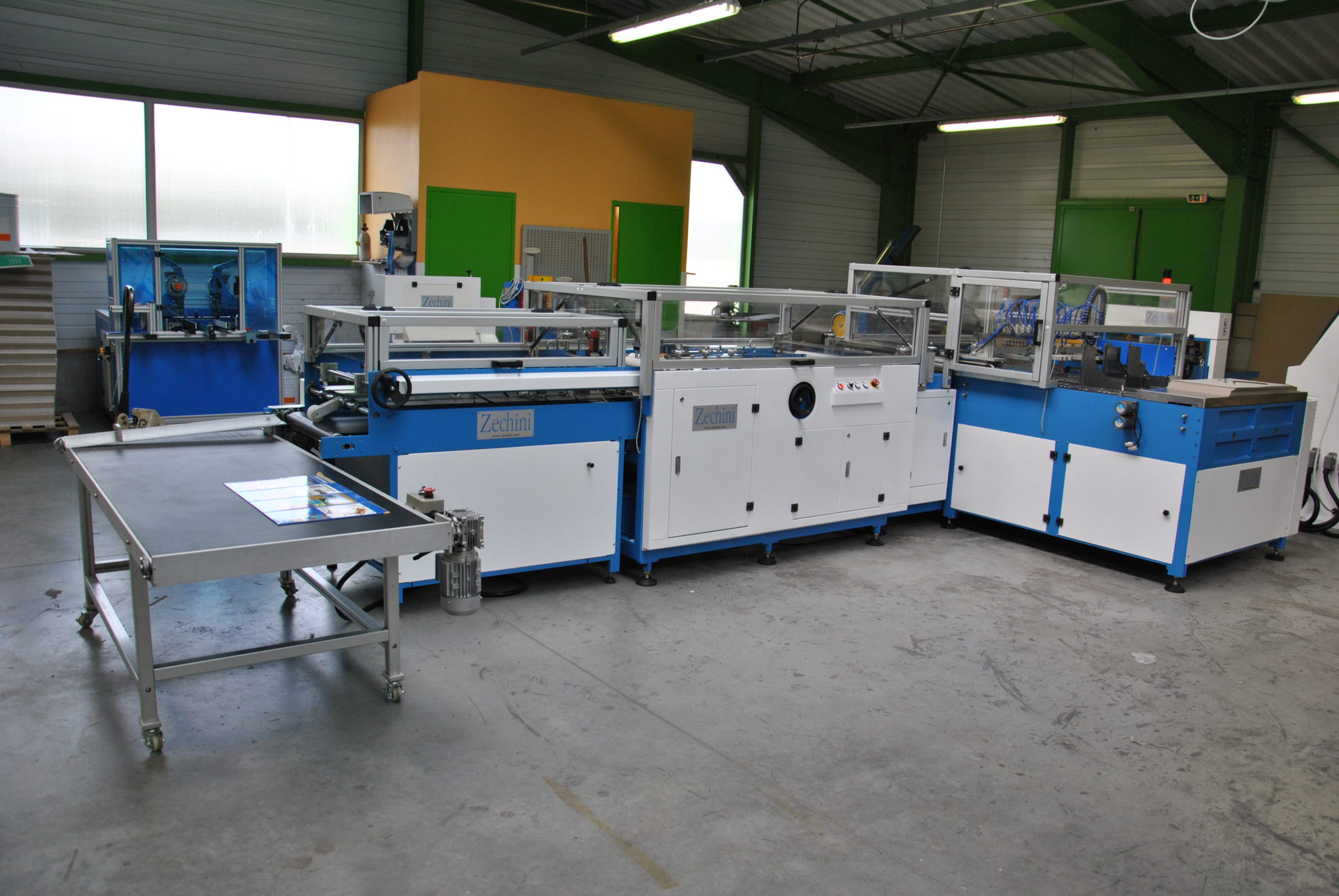 Le parc machines - Cartonnage Marcoux